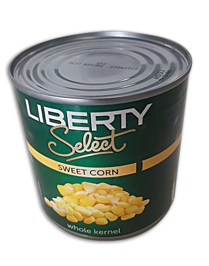 Liberty Select Sweet Corn Whole Kernel 340g - Olive Food Suppliers